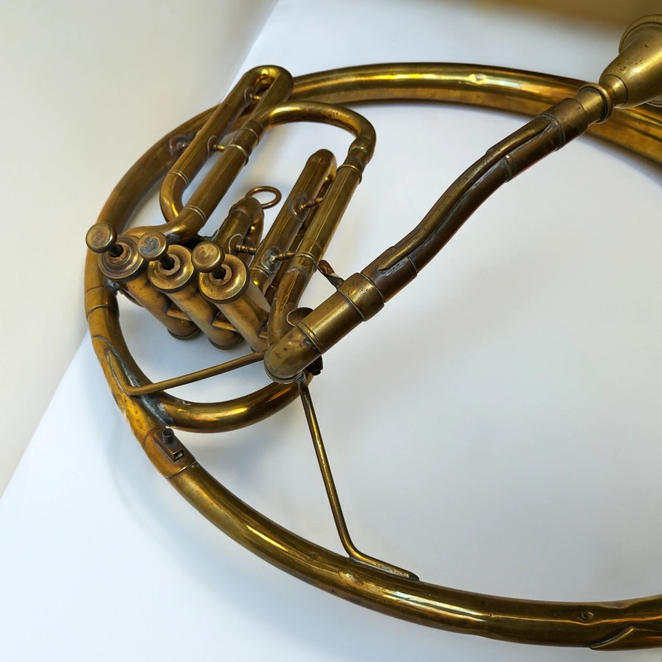 Antique GAUTROT BREVETE Helicon - Rare, French Wind Instrument from ...