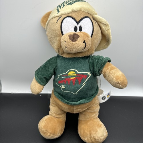 Minnesota Wild Officially Licensed NHL 14" Mascot Plush Stuffed Bear ...