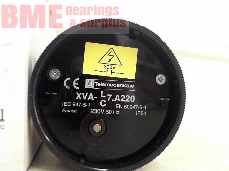 TELEMECANIQUE FLASHING LIGHT XVA-C74A220 230V/50HZ RED COLOR LENS | eBay