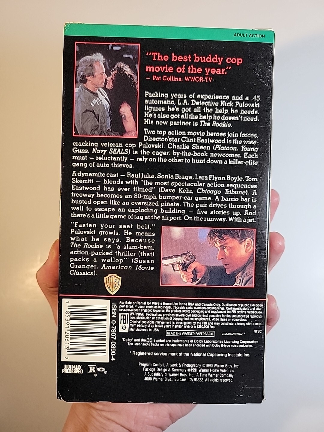 The Rookie (VHS, 1991) 85391206132 | eBay