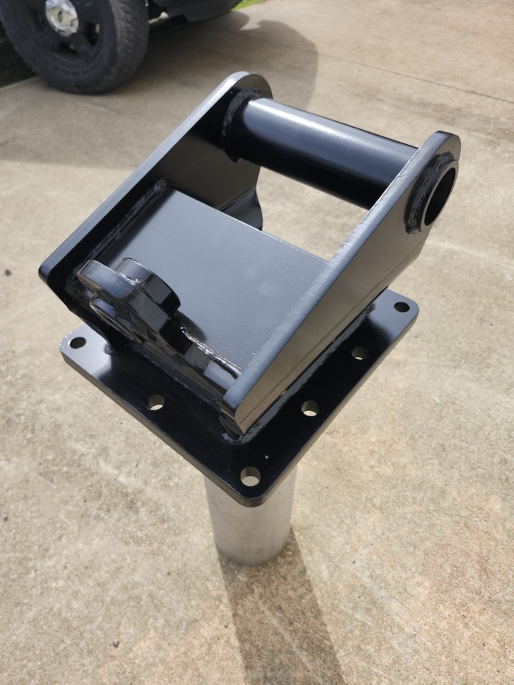 WAIN ROY / TagQC27 1.25" Pin Excavator Attachment Mount with Base Plate ...