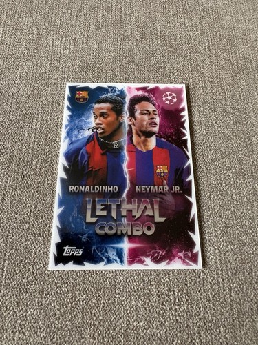 Topps Match Attax 2025/2026 Lethal Combo Ronaldinho Neymar Jr. Barcelona LC-RN | eBay