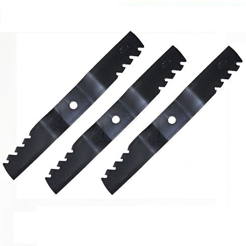3x 54" Toothed Mulcher Blades for John Deere Ride on Mowers M135334 ...