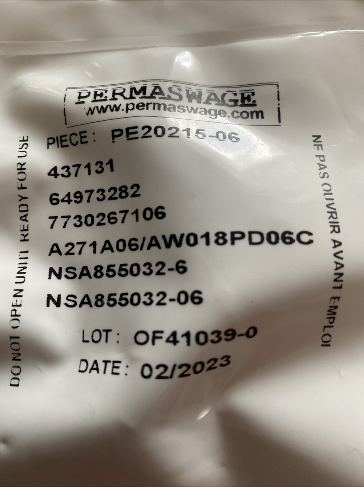 Deutsch Permaswage PE20215-06 Elbow , Free Shipping!!! | eBay