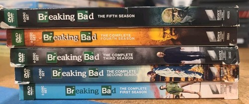 Breaking Bad Complete Seasons 1-2-3-4-5 DVDS Assorted | eBay