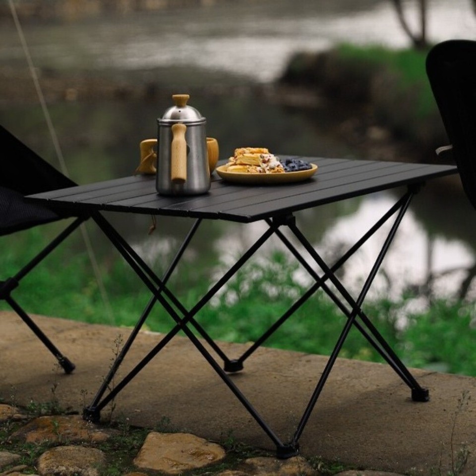 High Strength Camping Folding Table Foldable Picnic BBQ Desk Camp Table ...