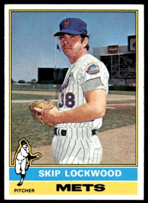 1976 Topps Skip Lockwood New York Mets #166 | eBay