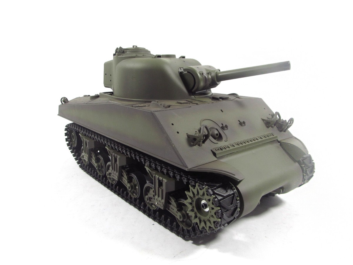 2.4G Remote Control Tank Henglong 1/16 Scale RC M4A3 Sherman Tank - 2 ...