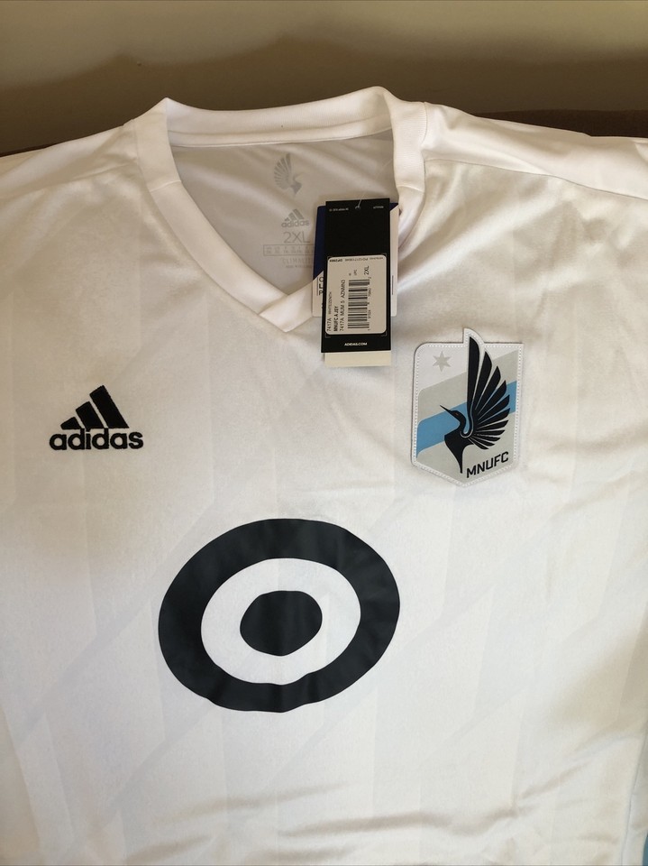 Adidas MNUFC Minnesota United FC MLS Away Soccer Jersey NWT Size 2XL ...
