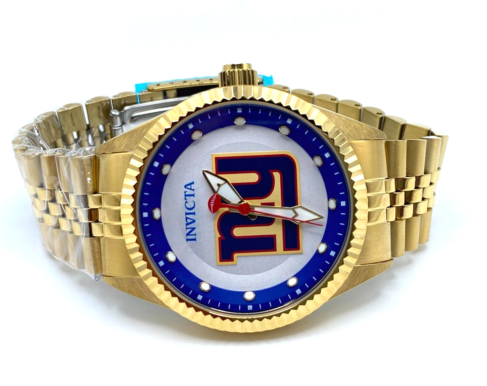INVICTA WATCH NFL New York Giants 42444 43mm PC21 Quartz NO BOX | eBay