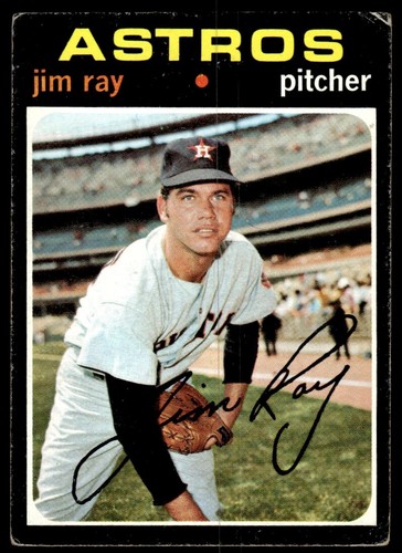 1971 Topps Baseball Card Jim Ray Houston Astros #242 | eBay