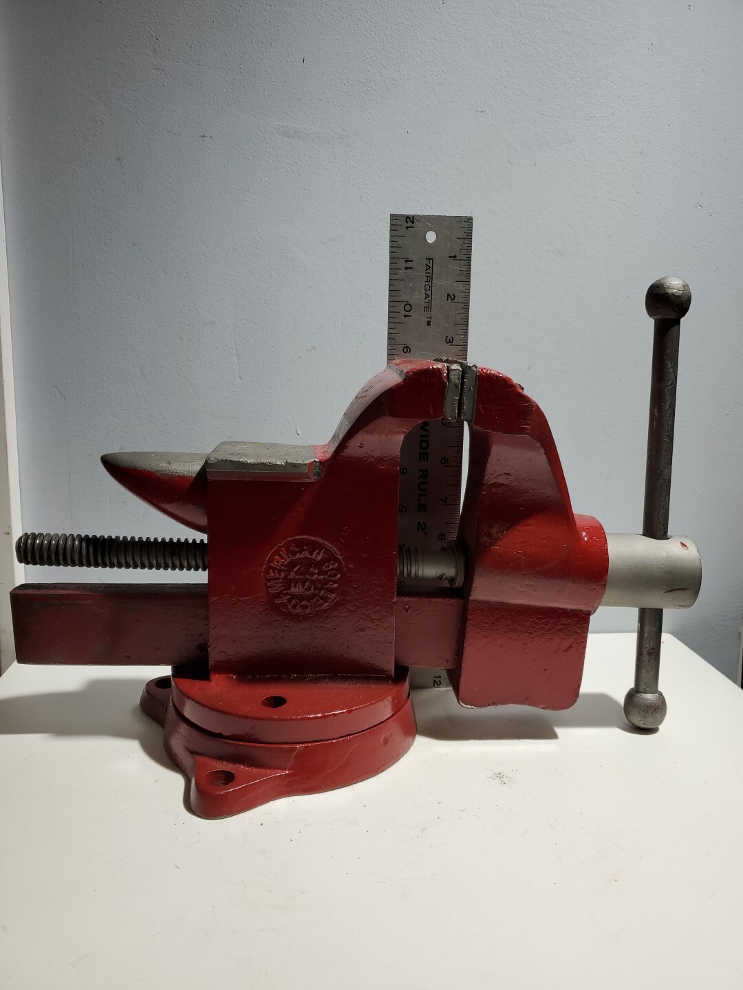Vintage American Scale Co Bench Vise No 45 | eBay