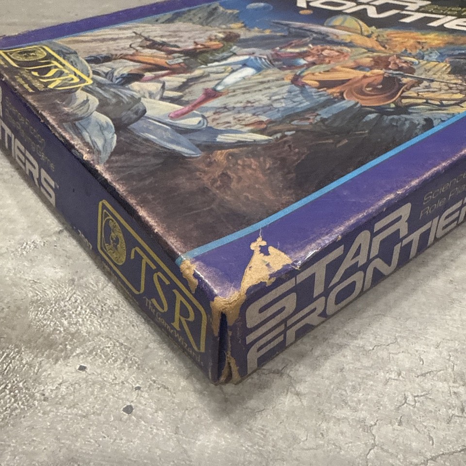 TSR: Star Frontiers Box Set STAR FRONTIERS RPG ; Books / Maps No Dice ...