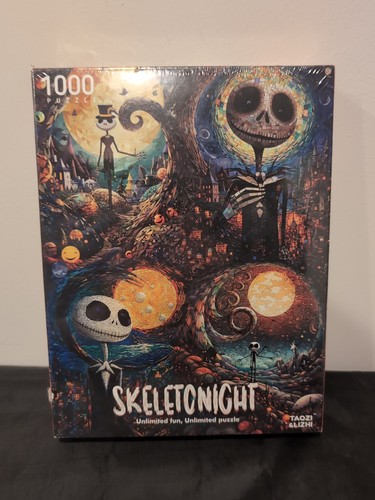 Nightmare Before Christmas Jack Skellington - 1000 Piece Puzzle NEW ...