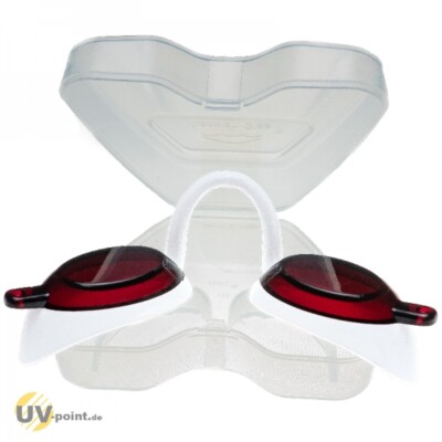 Flexi Solarium Schutzbrille Augenschutz UV-Brille für Sonnenbank im ...