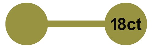 Gold Jewellery Price Stickers Tags Labels Dumbells - 9ct / 14ct / 18ct ...