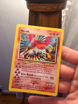 pokemon cards individual ho oh rainbow dive bomb 90hp | eBay