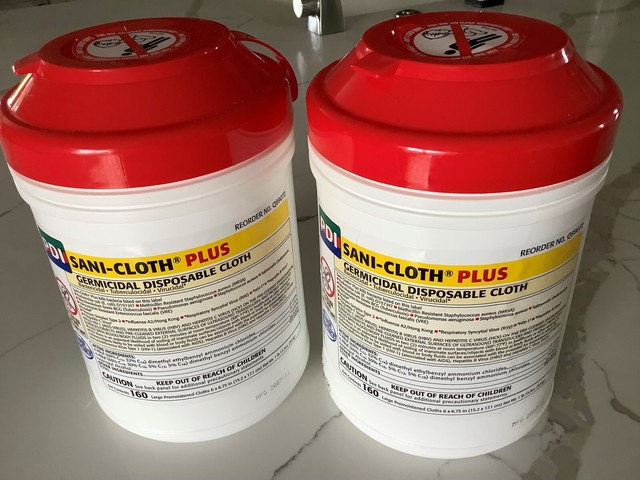 PDi Q89072 Sani Cloth Plus Germicidal Disposable Cloth - 160 Count for ...