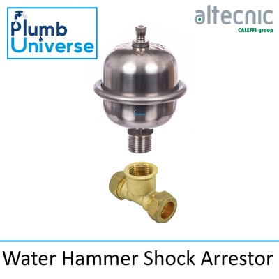 Water Hammer Shock Arrestor Mini Expansion Vessel Prevention Absorber 1 ...