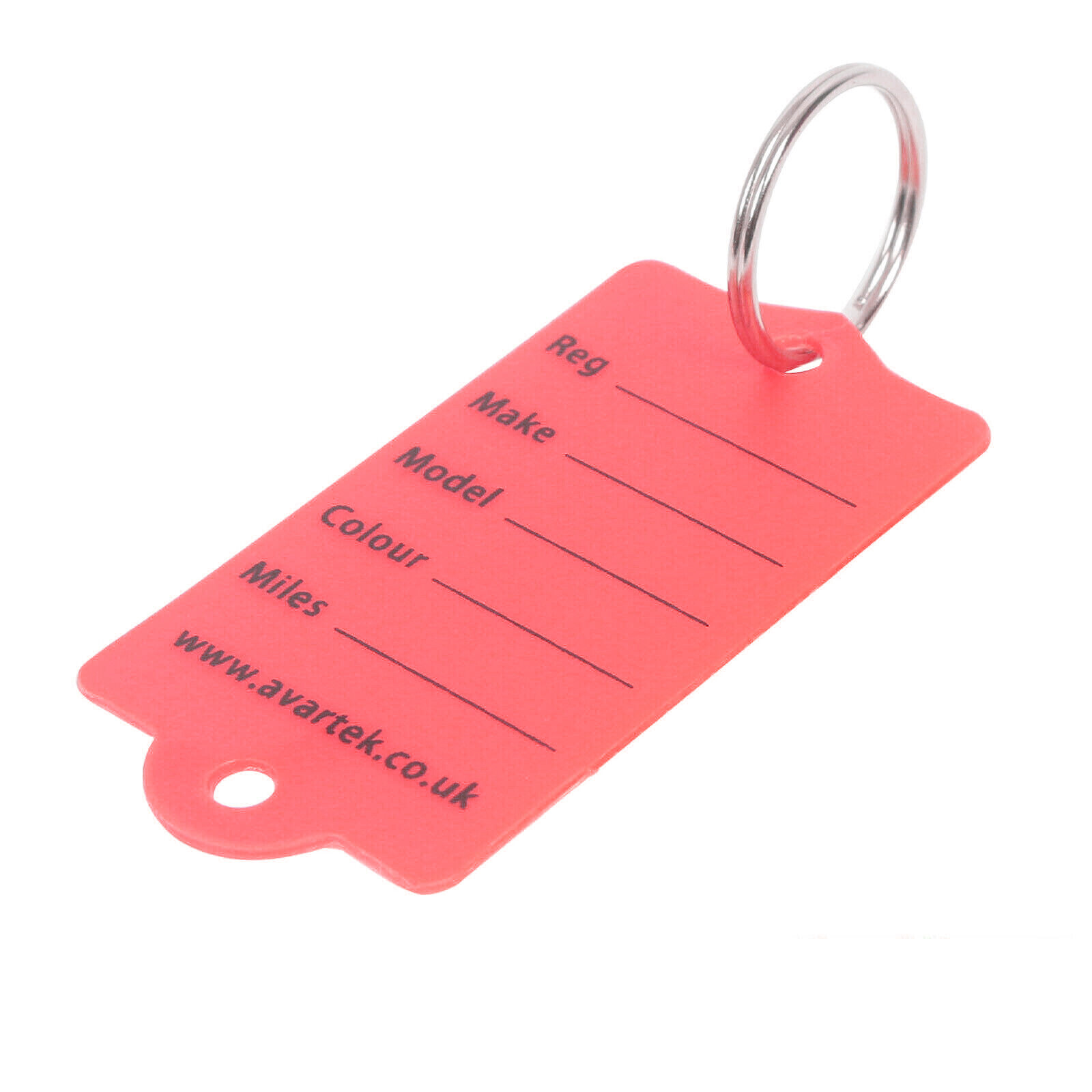 Car Dealer Key Tags with Locking Tail For Vehicle Identification ...