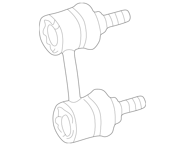 TOYOTA Genuine 1992-2003 Front Suspension Stabilizer Link 48820-33010 ...