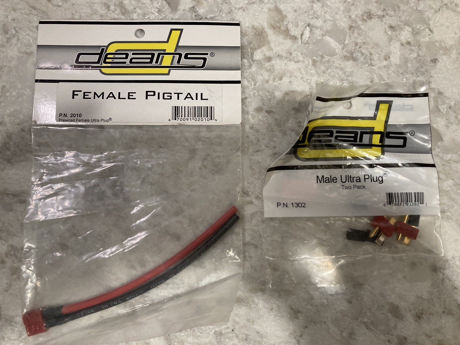 Radio Controlled RC Deans Female & Male Pigtails Ultra Plug | eBay