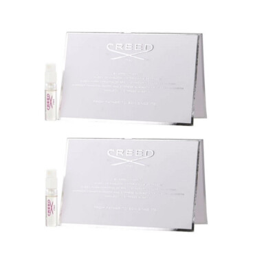 2x Creed Spring Flower Women Sample Vial 0.08 oz 2.5 ml Eau De Parfum ...