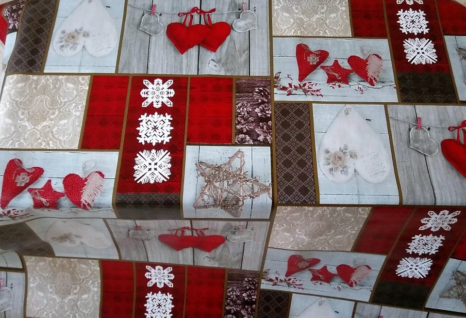 LUXURY RECTANGULAR PVC OIL VINYL TABLE CLOTHS PLAIN PRINTED WIPE CLEAN ...