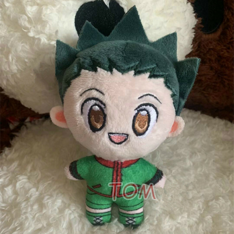 13cm Anime HUNTER X HUNTER Gon Freecss Plush Baby Doll Toy Keyrings ...