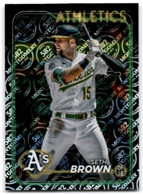 2024 Topps 582 Montgomery Seth Brown Oakland Athletics #79 | eBay