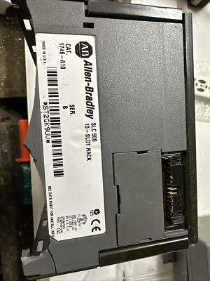 Control Systems and PLCs - Allen Bradley 10 Slot Rack