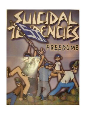 Suicidal Tendencies Poster Freedumb Freedom Free Dumb | eBay