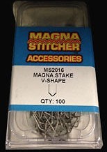 Motor Guard 100pk V-Shape Magna Stake Hot Staples fits Most Hot ...