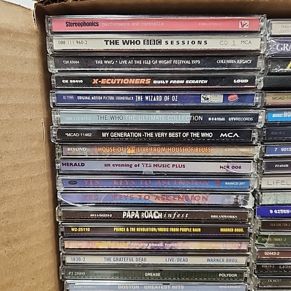 Vintage Mixed Cd Lot Metal Rock And More 90 Cds | eBay