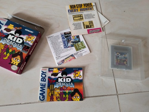 Kid Dracula (Nintendo Game Boy, 1993) – Completo CIB – RARO Konami | eBay