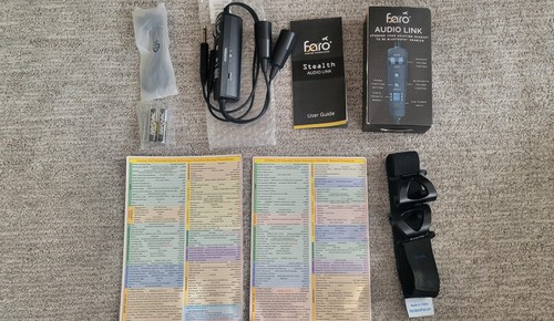 FARO Stealth Bluetooth Audio Link MyClip Multi Kneeboard Strap Aviation ...