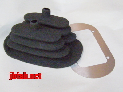 Twin stick Transfer Case Shifter boot W/ stainless trim ring PN TSB | eBay