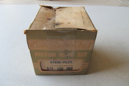 Nos Continental Piston Ring set fit Nash Rambler 195 Eng (574-.060-.069 ...