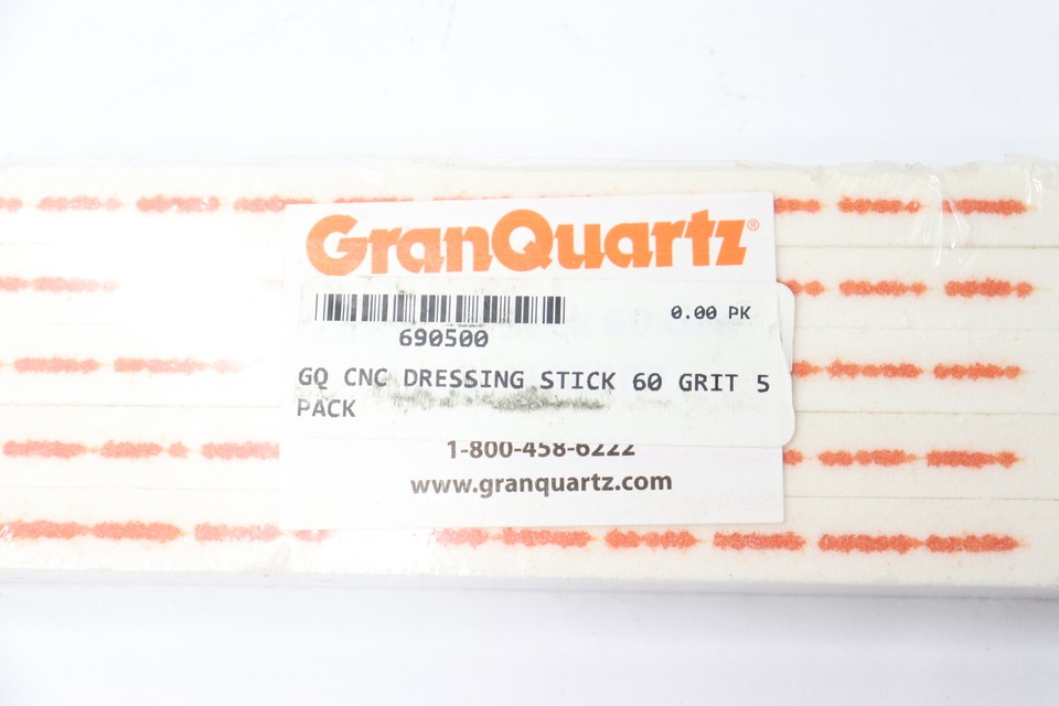 (5-Pk) GranQuartz CNC Dressing Stick 60 Grit 1/2" x 1" x 8" 690500 | eBay