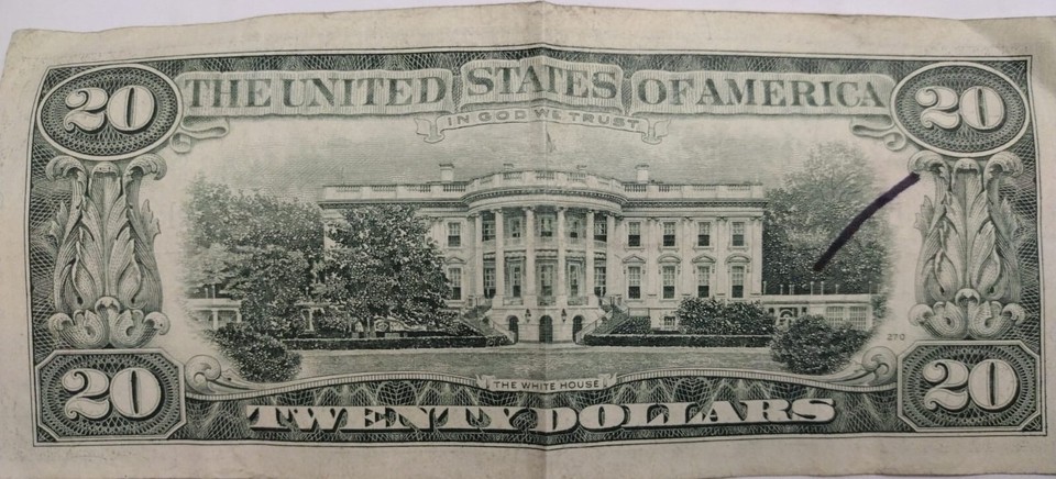 Rare 20 dollar bill A - series 1988 | eBay