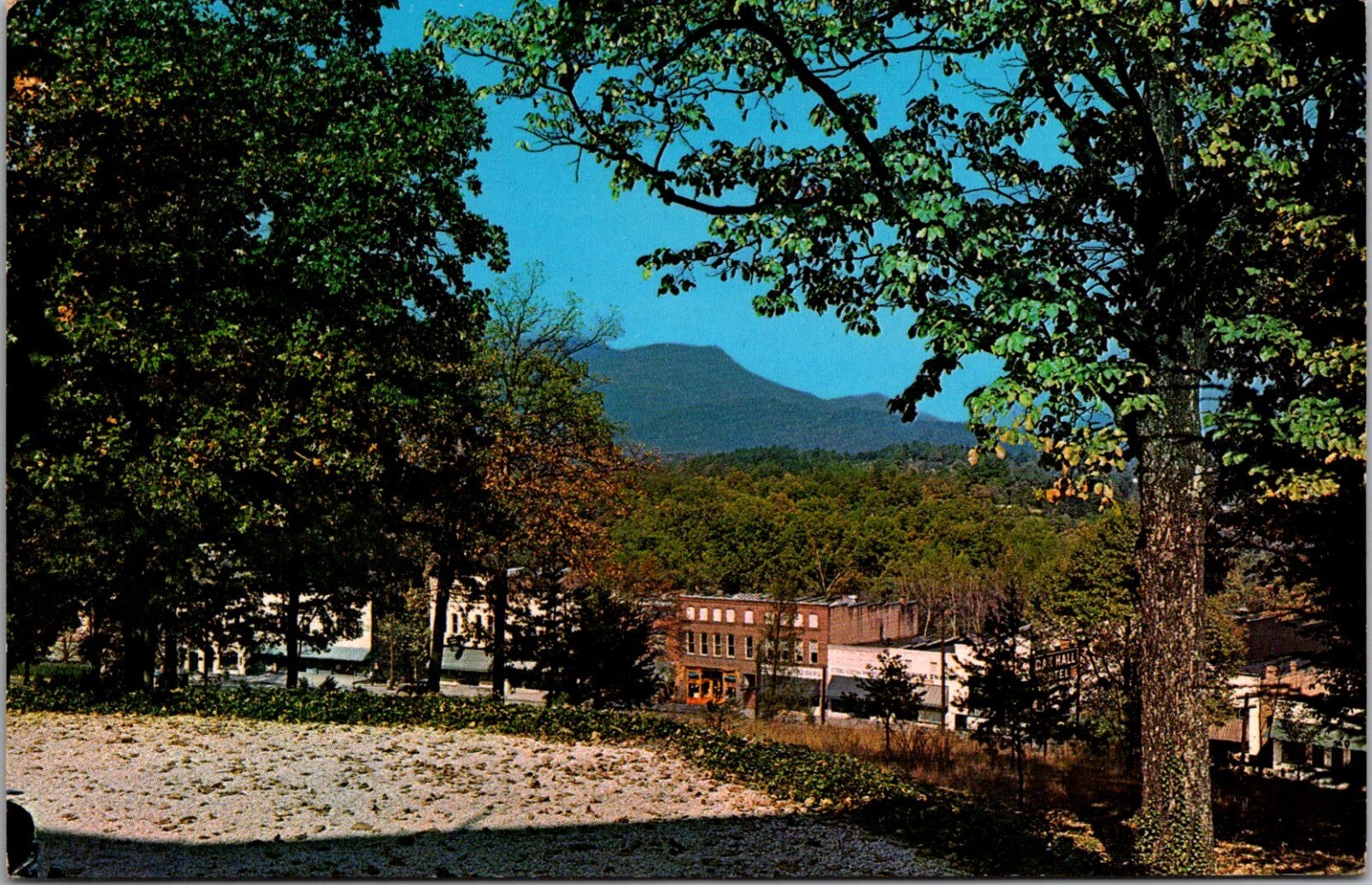 Oak Hall Hotel Postcard Tryon North Carolina Blue Ridge Mountains | eBay
