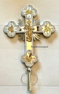 Crucifixes & Crosses - Coptic Processional Cross