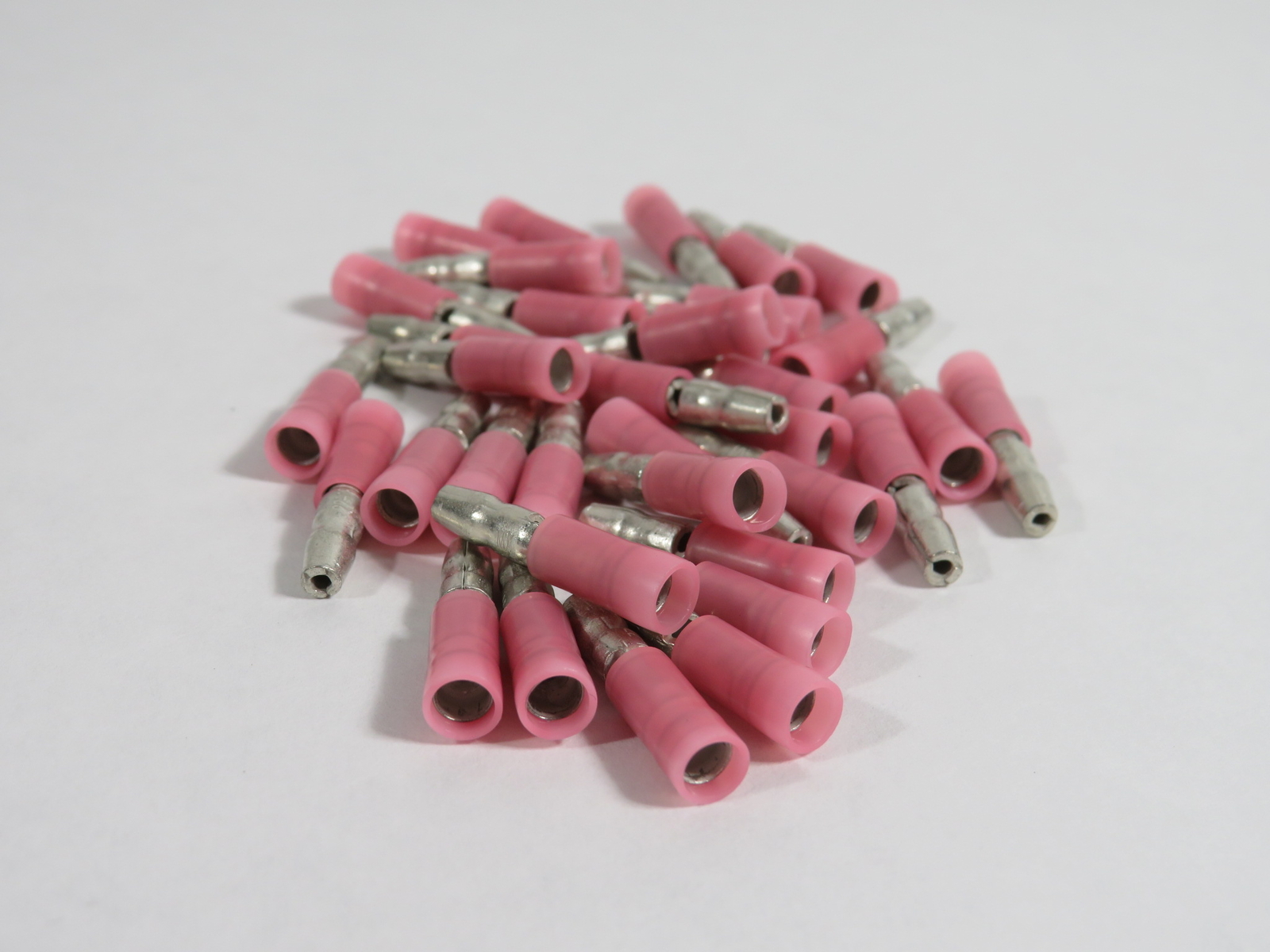 Molex Insulated Snap Plug Terminal 22-18AWG 22.43mm Length Lot of 35 ...