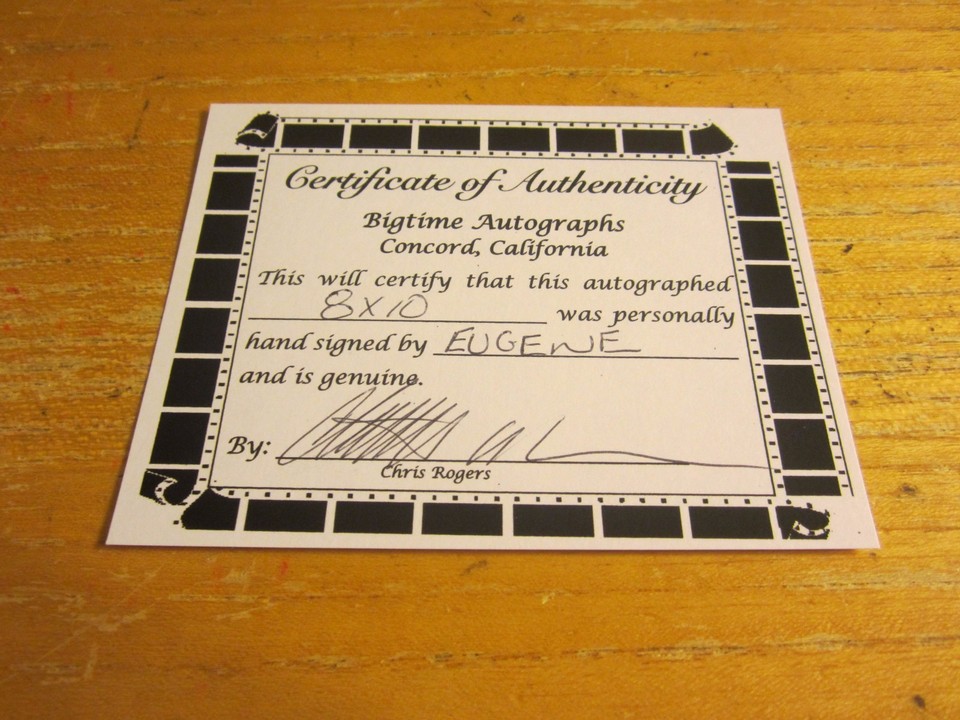 Eugene Wrestler Autographed Signed 8X10 Photograph WCW WWE JCW OVW | eBay