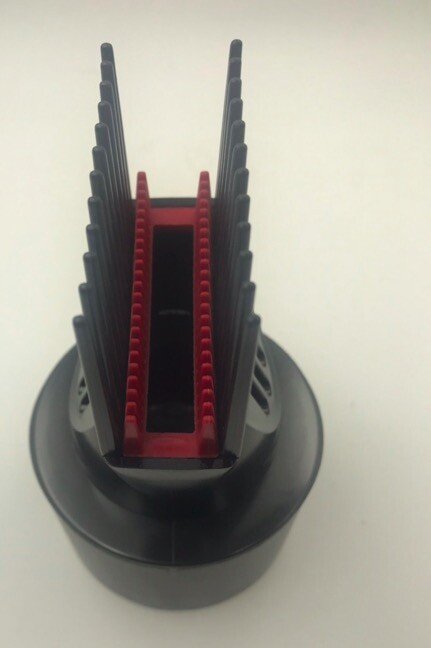 RED BY KISS UNIVERSAL DETANGLER STYLING PIK BLOW DRYER COMB BY RED # ...