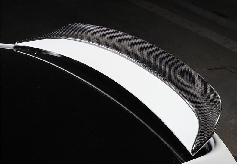 RZ Style Rear Boot Spoiler Wing Flap For Tesla Model X 16-2021 Real ...