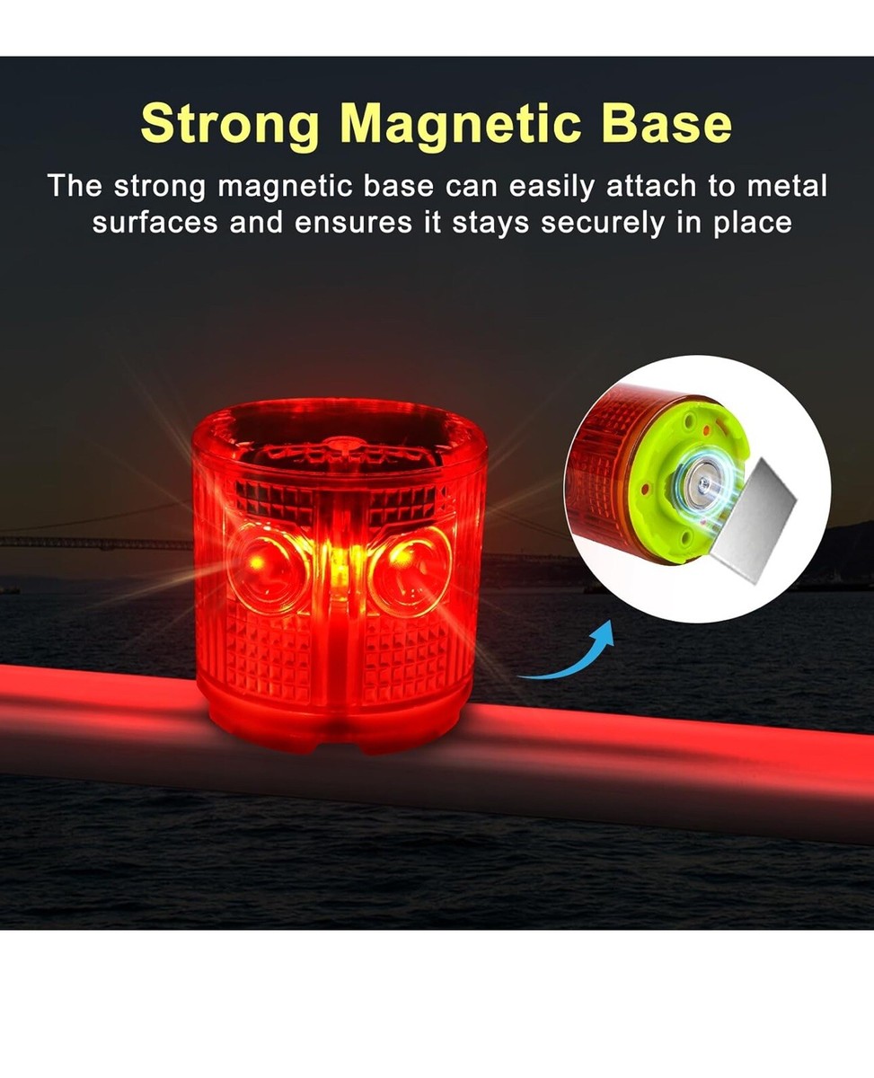 Strobe Light Magnetic Base Larson Electronics LED Strobe Light