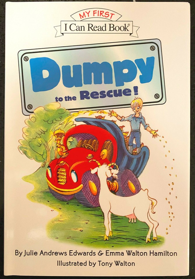 Julie Andrews Signed In Person Dumpy to the Rescue HC Childrens Book ...