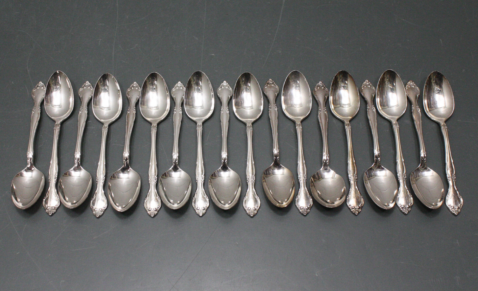(57 Pieces) Oneida Community Flatware Set AFFECTION, Silverplate Silverware Lot | eBay