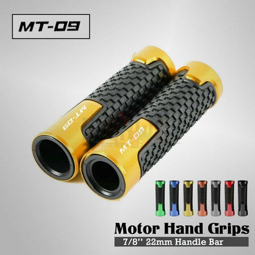 Handle Grips Open Handlebar Grips Rubber Gel for YAMAHA MT09 FZ09 FJ09 ...